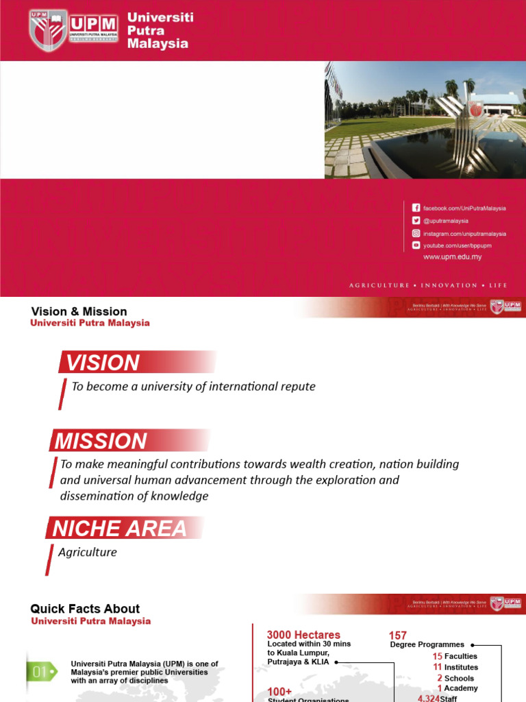 20210802122345slaid Promosi Upm Bi July 2021 | PDF | Bachelor's Degree