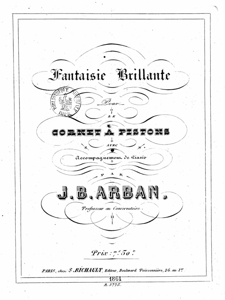Arban - Fantaisie Brillante | PDF