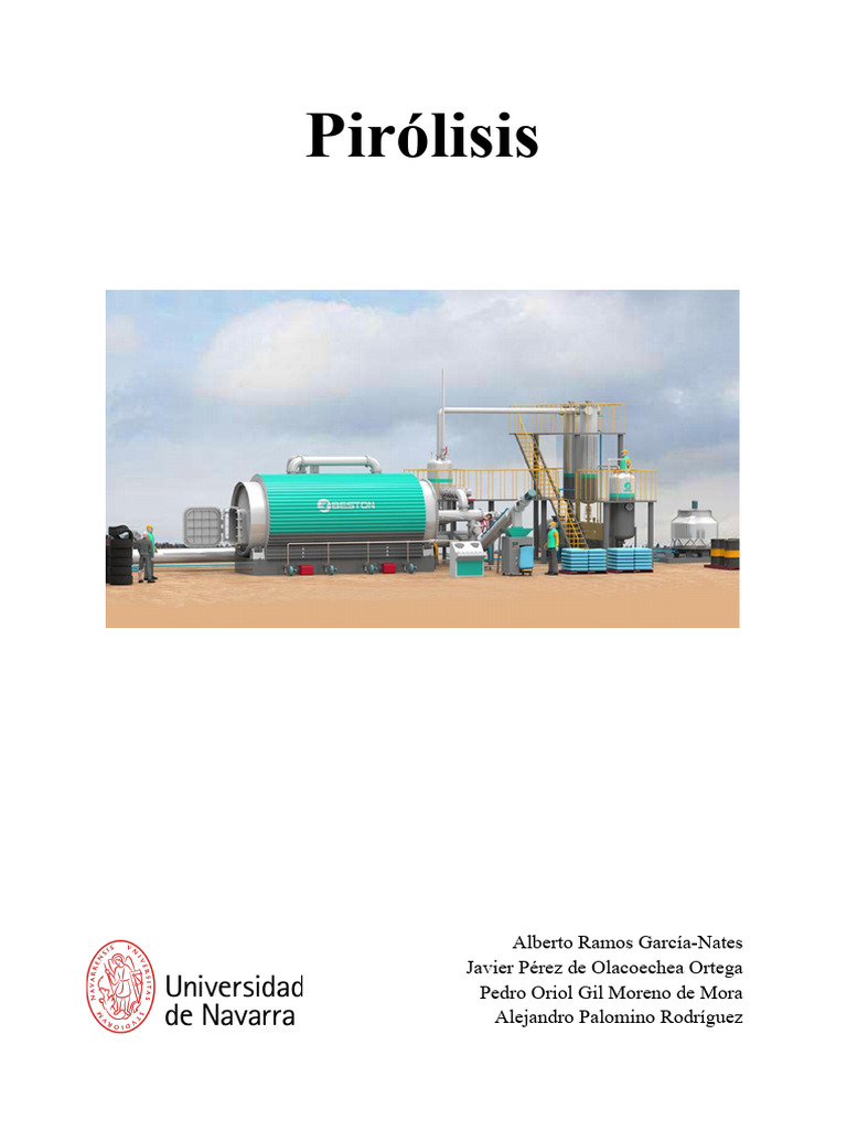 Proceso y Aplicaciones de Pirólisis | PDF | Pirólisis | Biomasa
