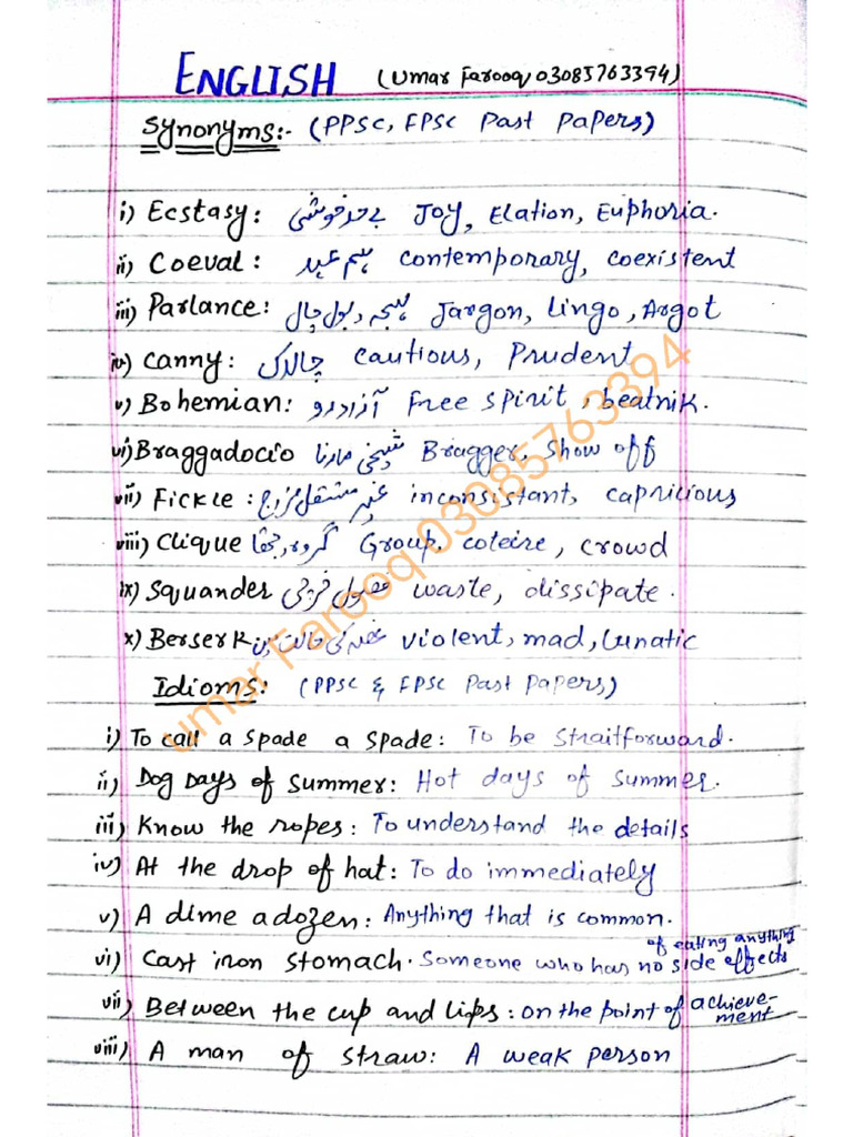 English Daily Dose-2 | PDF