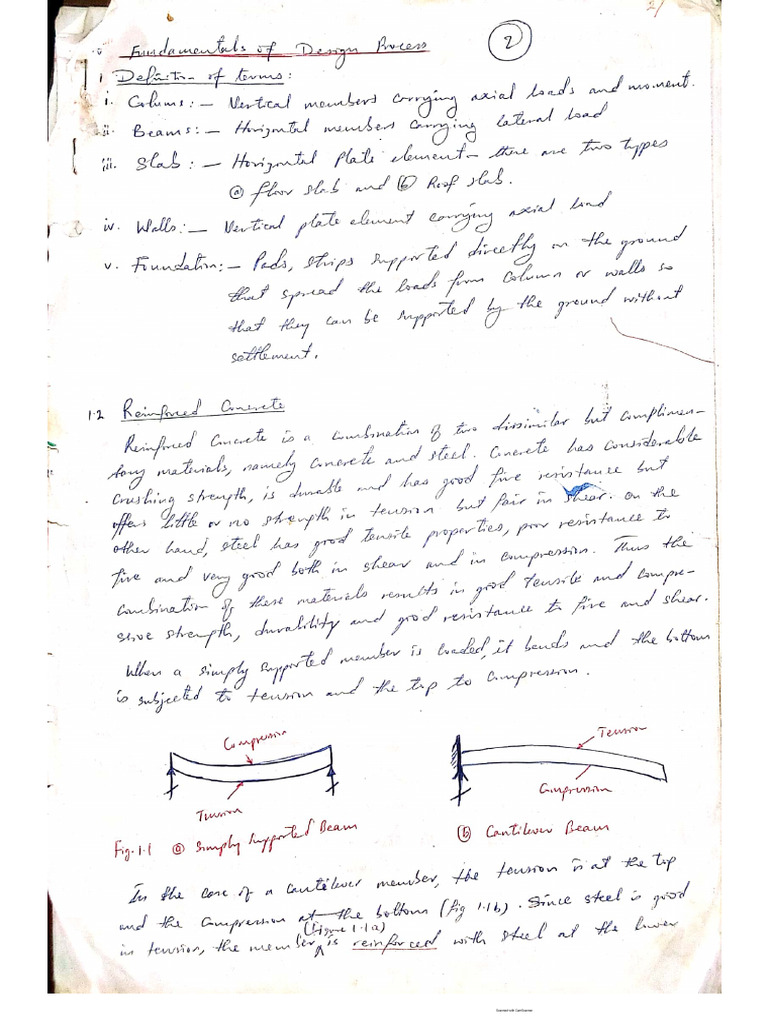 Fundamentals Of Reinforced Concrete Design Pdf