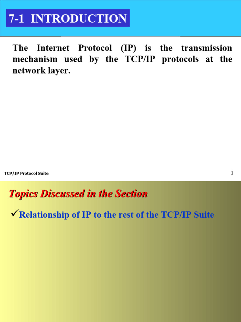 IPv4 IPv6 Header | PDF | Internet Protocols | Transmission Control Protocol