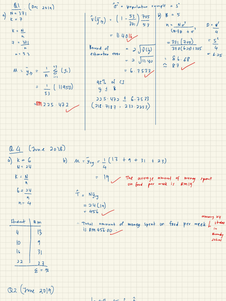 Tuto C3 | PDF | Statistical Theory | Statistics
