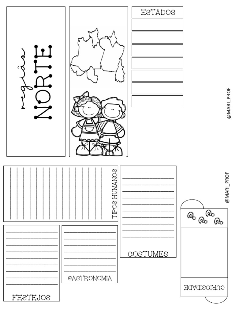 Lapbook - Região Norte | PDF | Negócios | Direito
