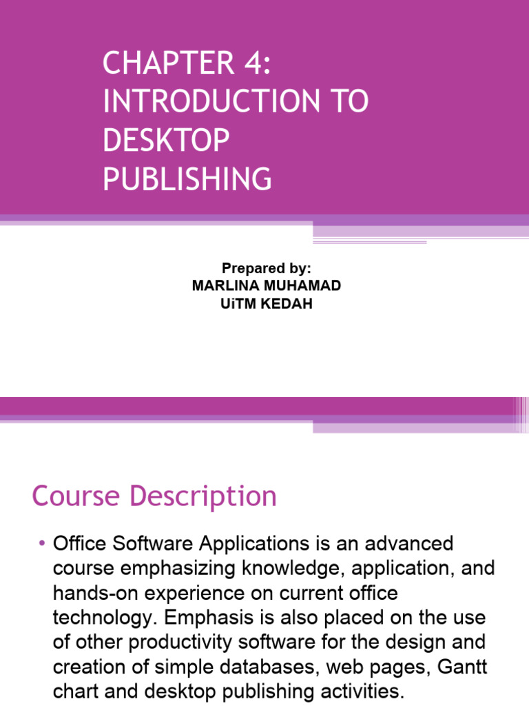 Chapter 4 - Intro To DTP | PDF | Page Layout | Graphics Chapter 4 - Intro To DTP | PDF | Page Layout | Graphics