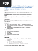 Lesson Plan Basic Shapes | PDF | Shape | Lesson Plan