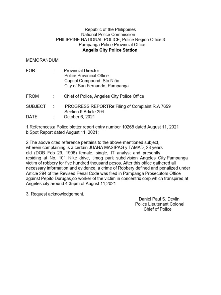 Progress Report 1 | PDF