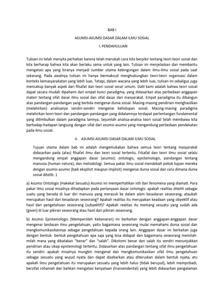 Ringkasan Artikel Gibson Burrell and Gareth Morgan | PDF