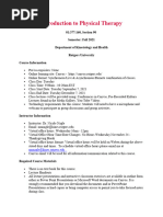 NPTE Final Frontier Course Syllabus | PDF | Nerve | Physical Therapy