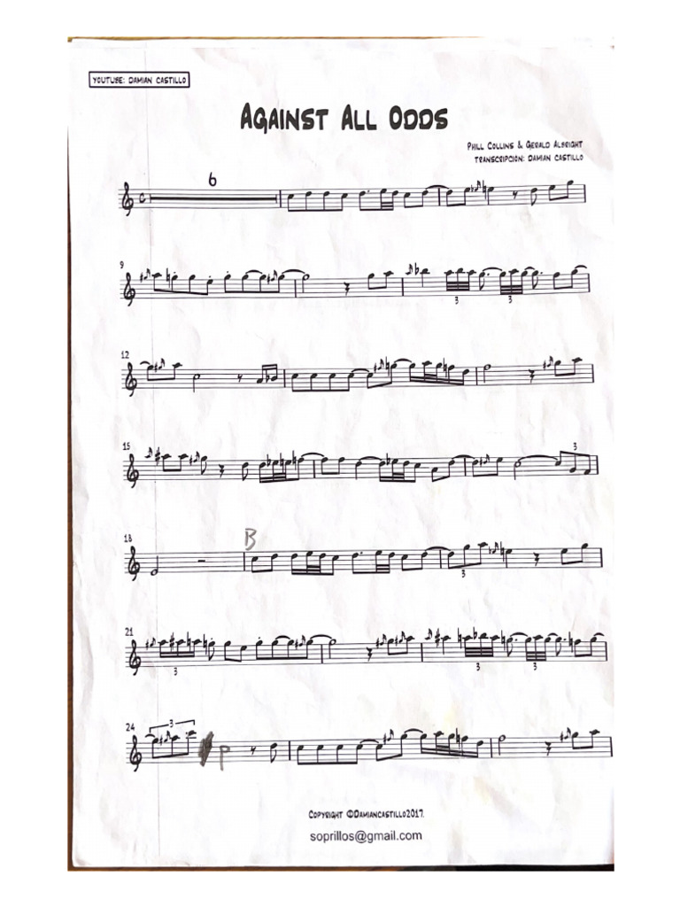 Against All Odds | PDF