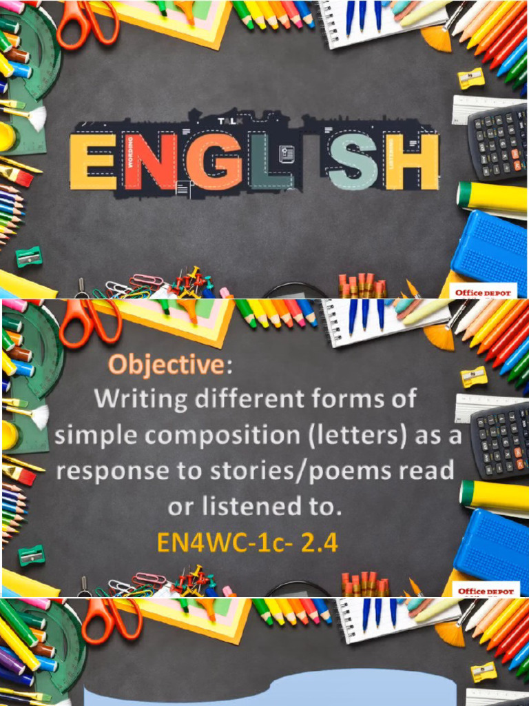 Q2-EnGLISH Writing A Friendly Letters | PDF