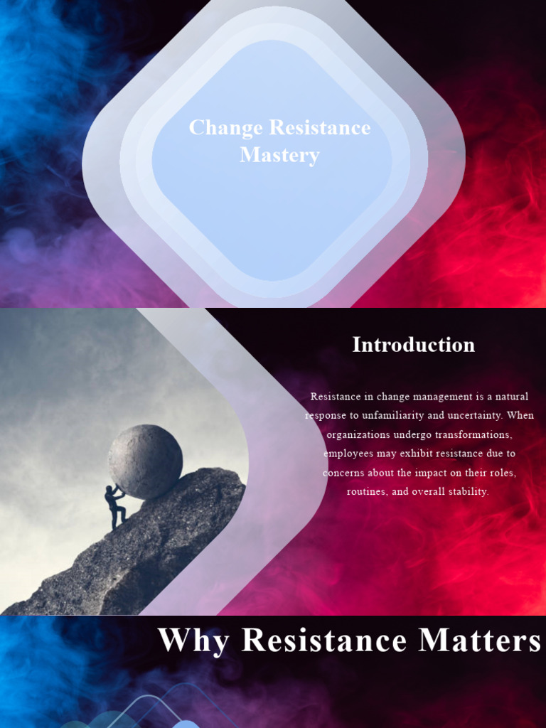 Resistance Management | PDF | Leadership | Change Management