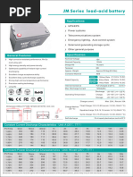 Quanta 12V 42Ah Battery Specifications | PDF | Quantity | Electronics