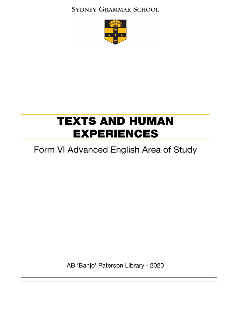 Eng Adv Related Texts Listing | PDF