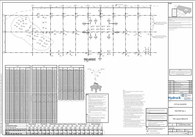 Pile Layout: City & Country | PDF | Computer Aided Design | Autodesk