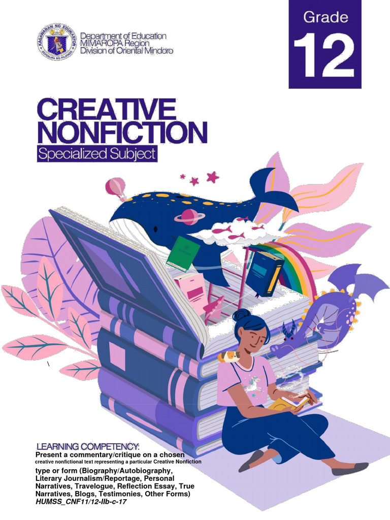 2 CNF-PresentACritique-Memoir | PDF | Creative Nonfiction | Writers