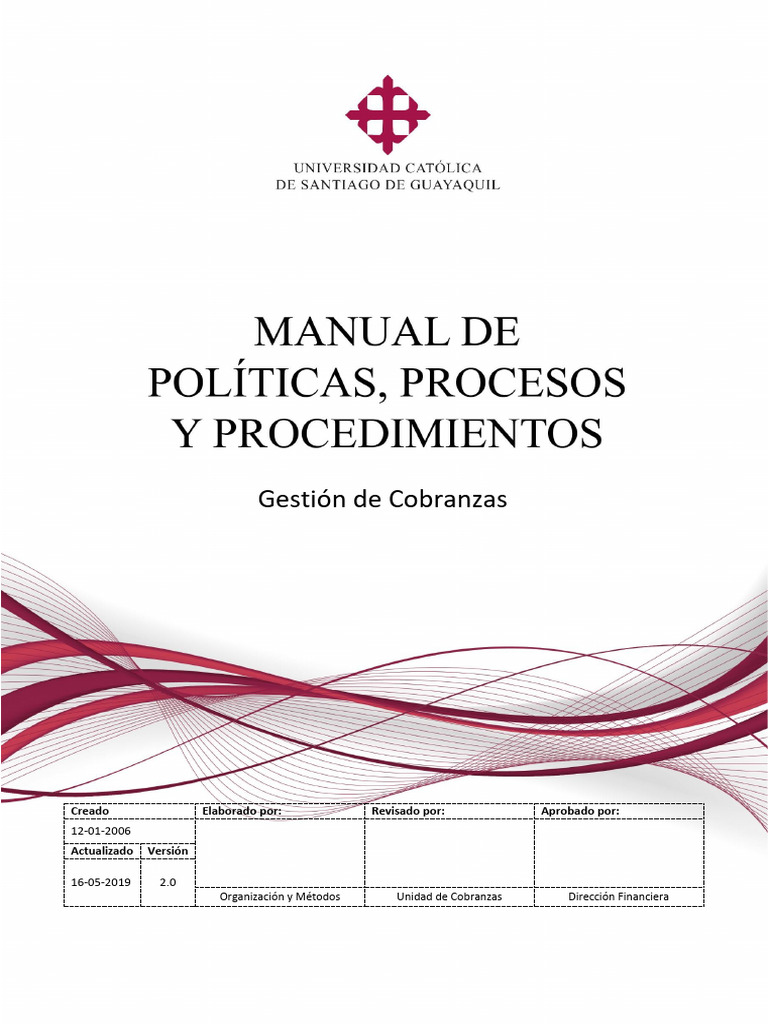 MPPP-GestionCobranzas v. 2.0 16-05-2019 | PDF | Pagos | Cheque