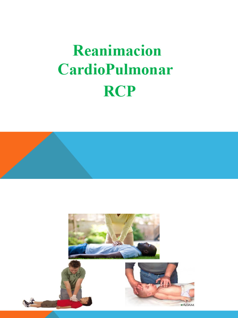 Clase RCP | PDF | Reanimación cardiopulmonar | Paro cardíaco