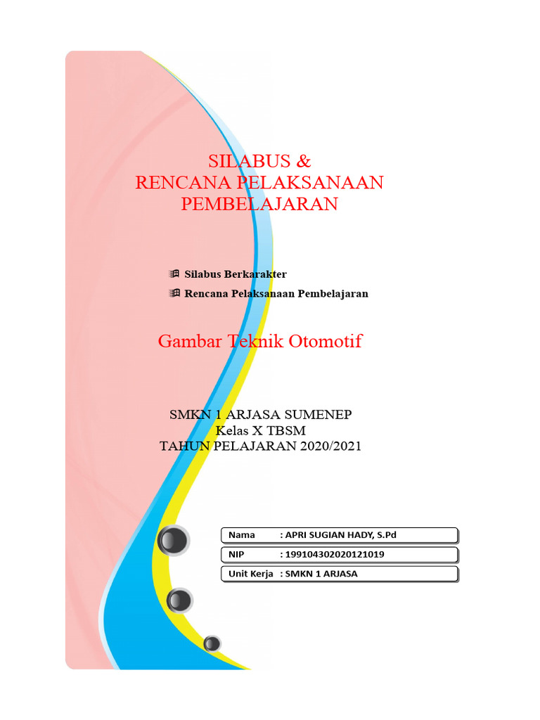 Silabus & RPP Klas X-Gto | PDF
