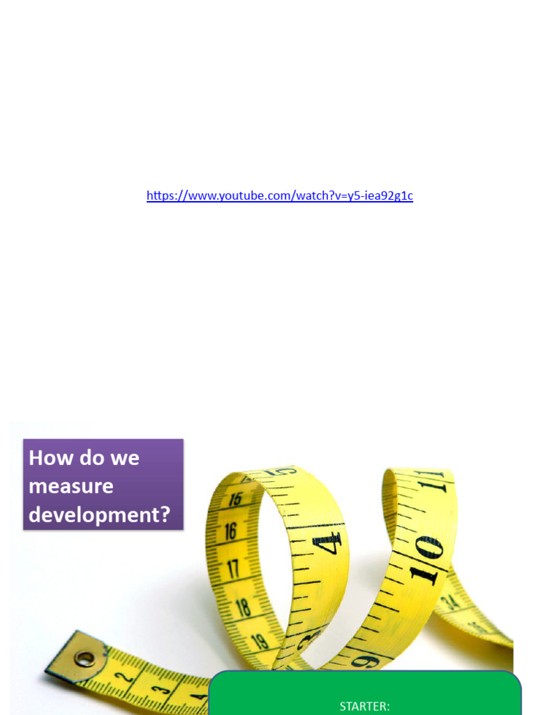 L3 The Development Gap | PDF | Poverty | Poverty & Homelessness