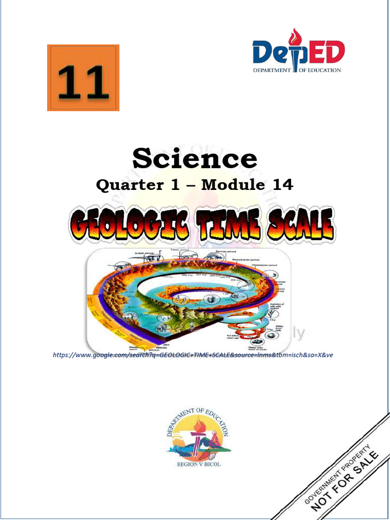 Earth Life Science Q1 M14 | PDF | Geologic Time Scale | Geology