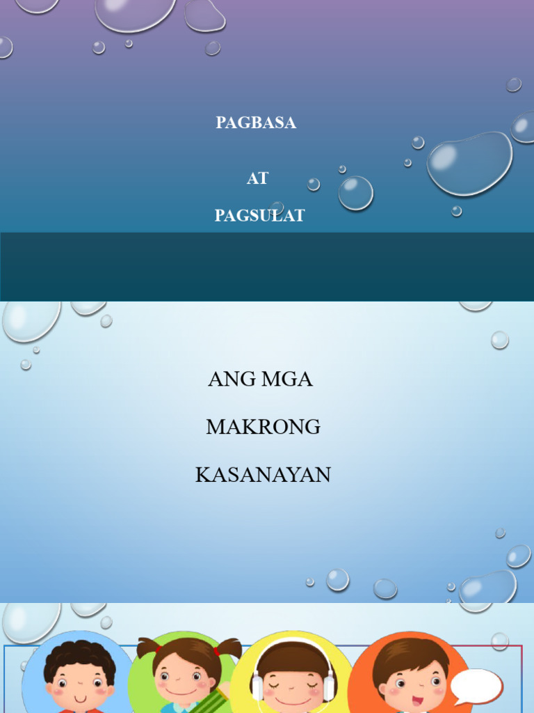 Pagbasa Pagsulat PLM | PDF