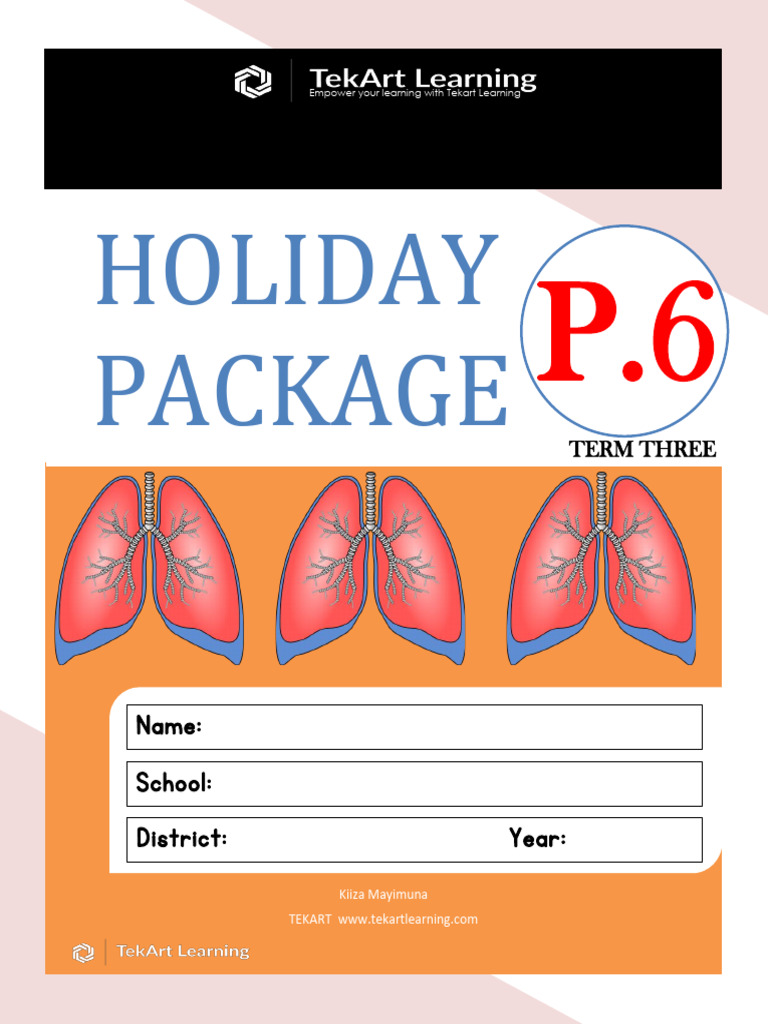 P.6 Holiday Study Guide | PDF | Mathematics