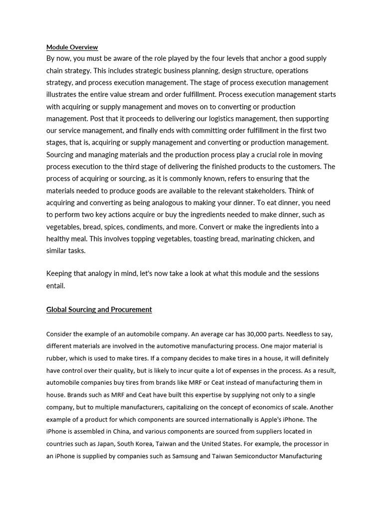 Transcript PurchasingProcessandMaterialsManagement | PDF | Procurement ...