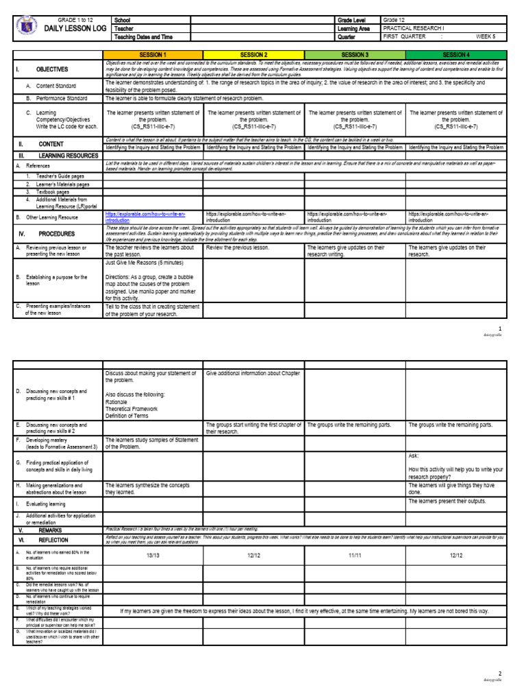 Week 5 | PDF | Learning | Human Communication
