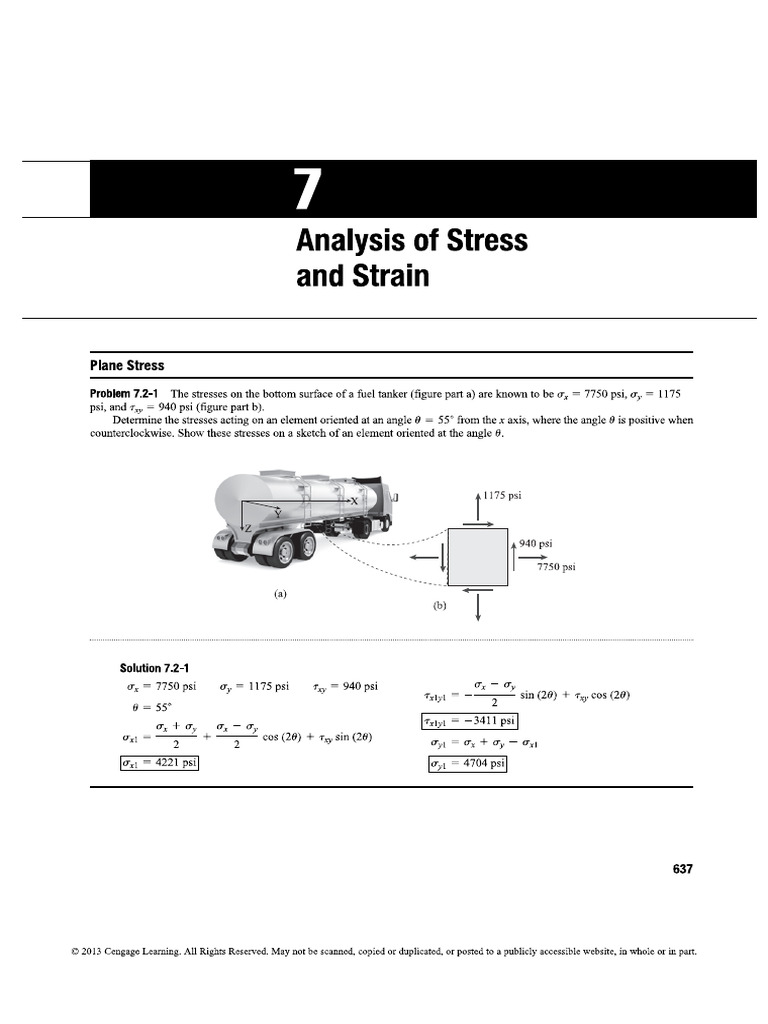 4 Analysis of Stress and Strain | PDF