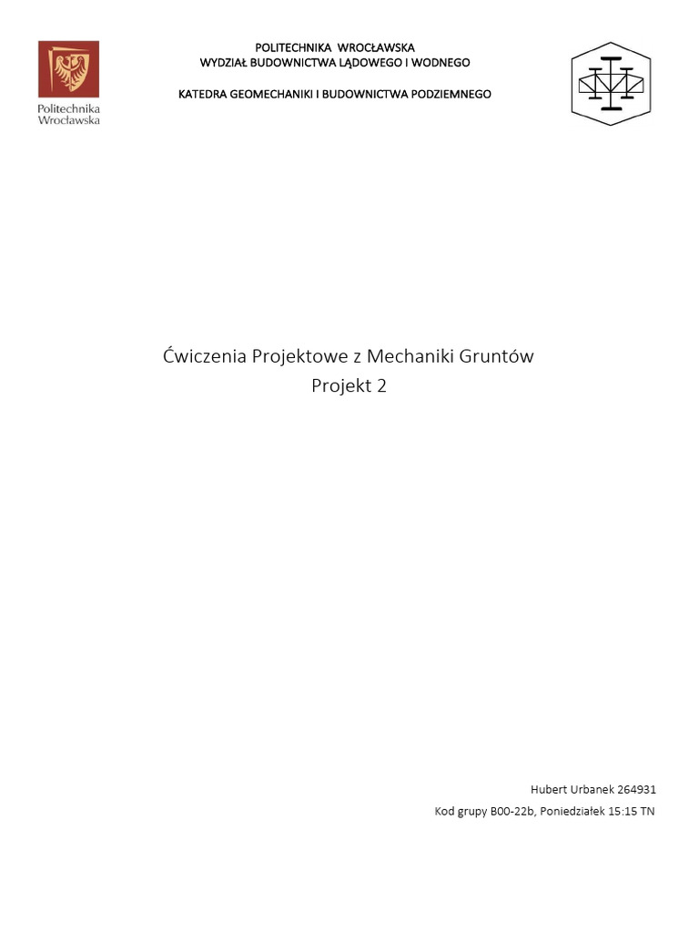 Projekt 2 Skarpa | PDF