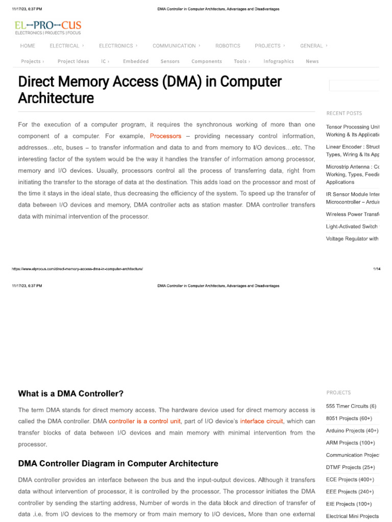DMA | PDF DMA | PDF