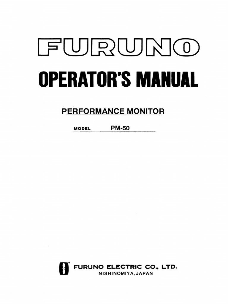 pm50 Operators Manual | PDF | Radar | Wireless