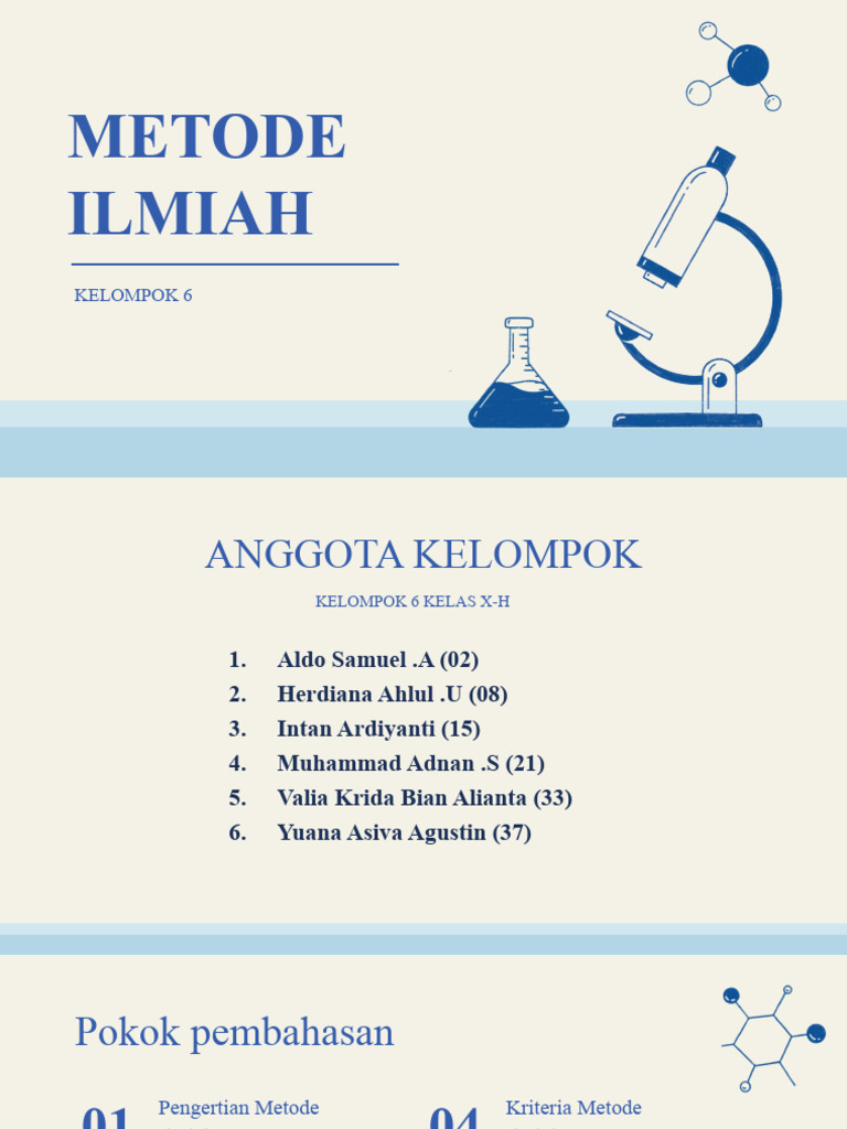 Metode Ilmiah - PPT | PDF