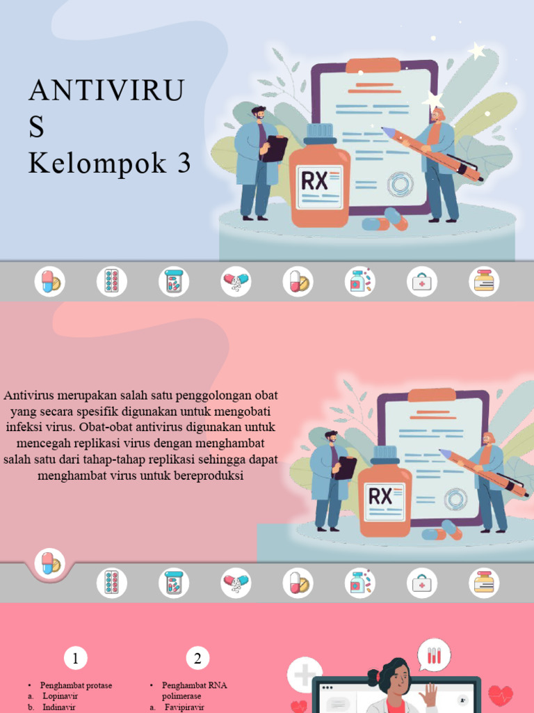 Panduan Obat Antivirus dan Mekanismenya | PDF