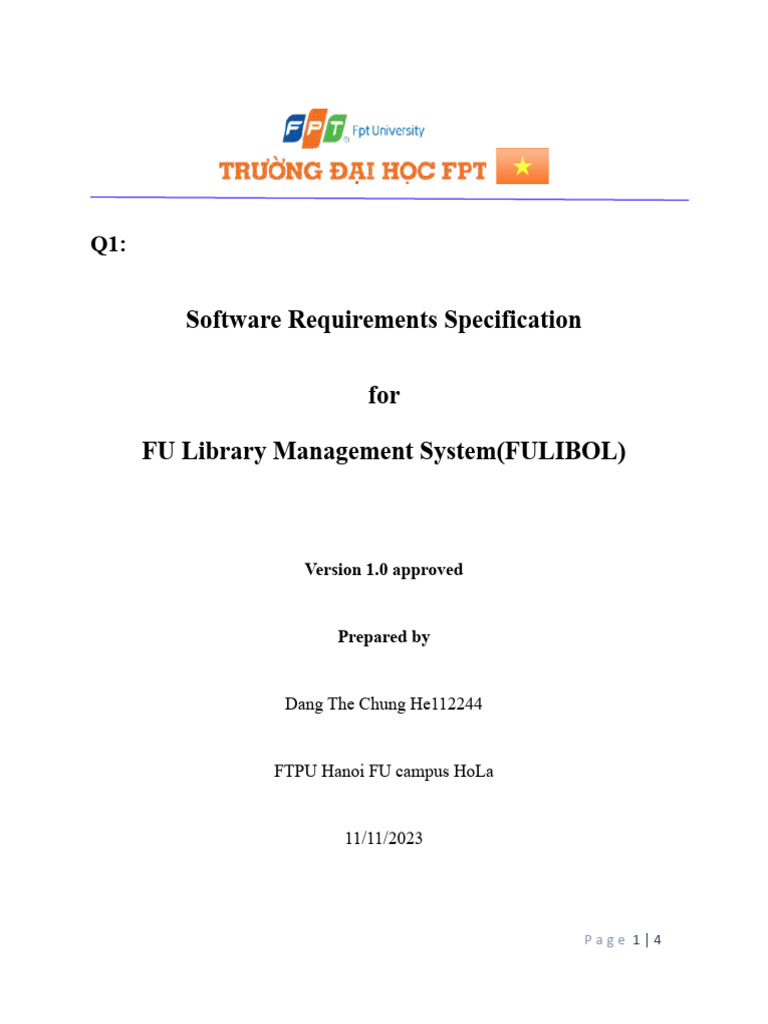 SWR302 Sample PE v1.0 Template | PDF | Information Technology Management | Computer Science
