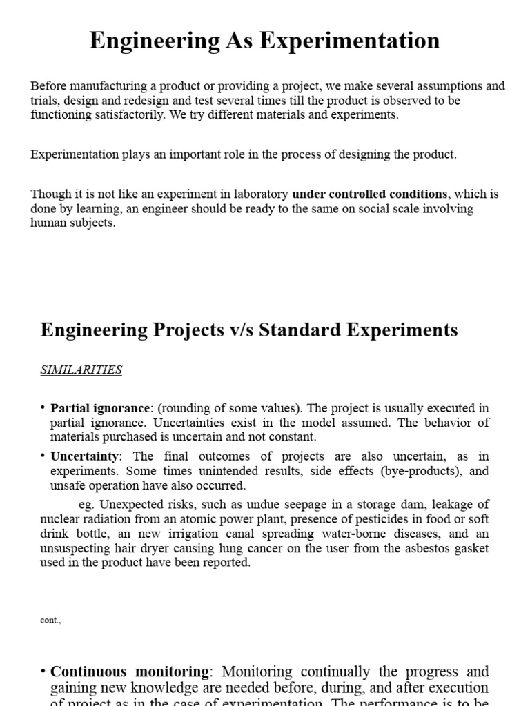 Engineering As Experimentation-1 | PDF | Experiment | Space Shuttle ...