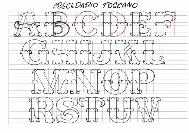 Abecedario Toscano | PDF