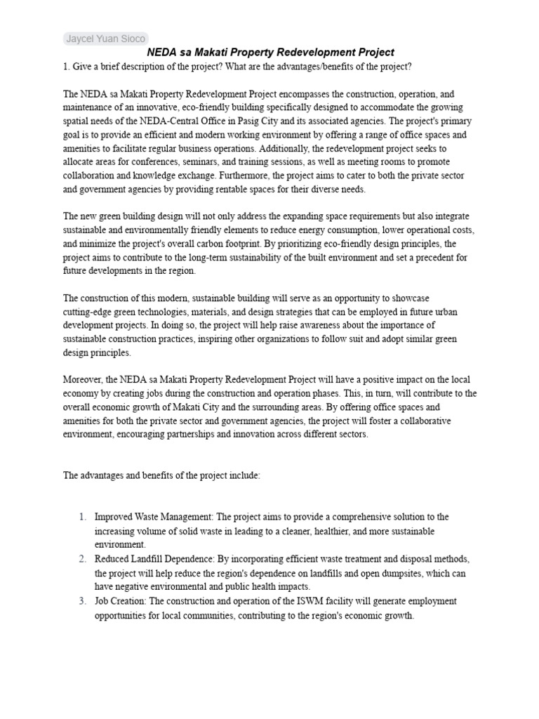 Sioco Prdpmngtcase Analysis | PDF | Waste Management | Waste