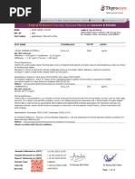 Thyrocare report | PDF | Creatinine | Clinical Medicine