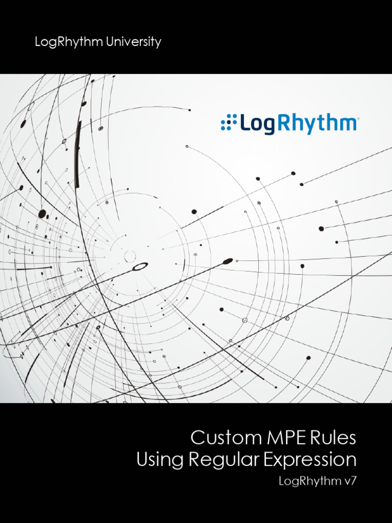 Custom MPE Rules Using Regular Expression - Student | PDF | Regular Expression | Computing