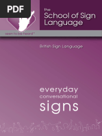 Basic British Sign Language | PDF