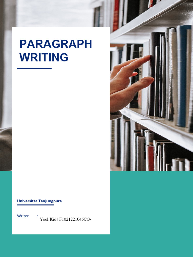 Buku Paragraph Writing - Yoel Kio - F1021221046 | PDF | Laptop | Heart