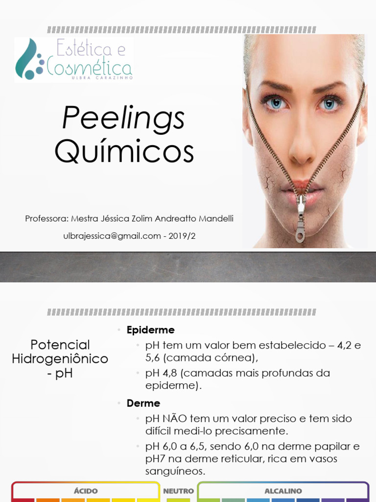 Aula 7 - Peelings Químicos | PDF | Pele