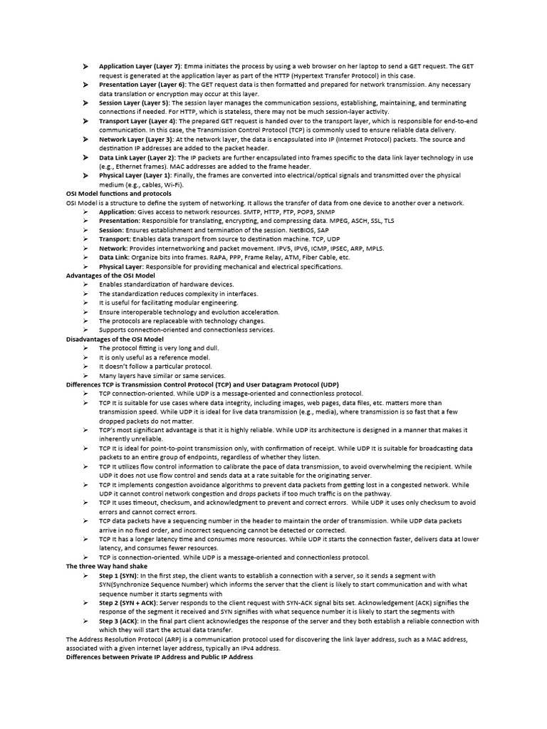 Netwoking Gun | PDF | Transmission Control Protocol | Osi Model