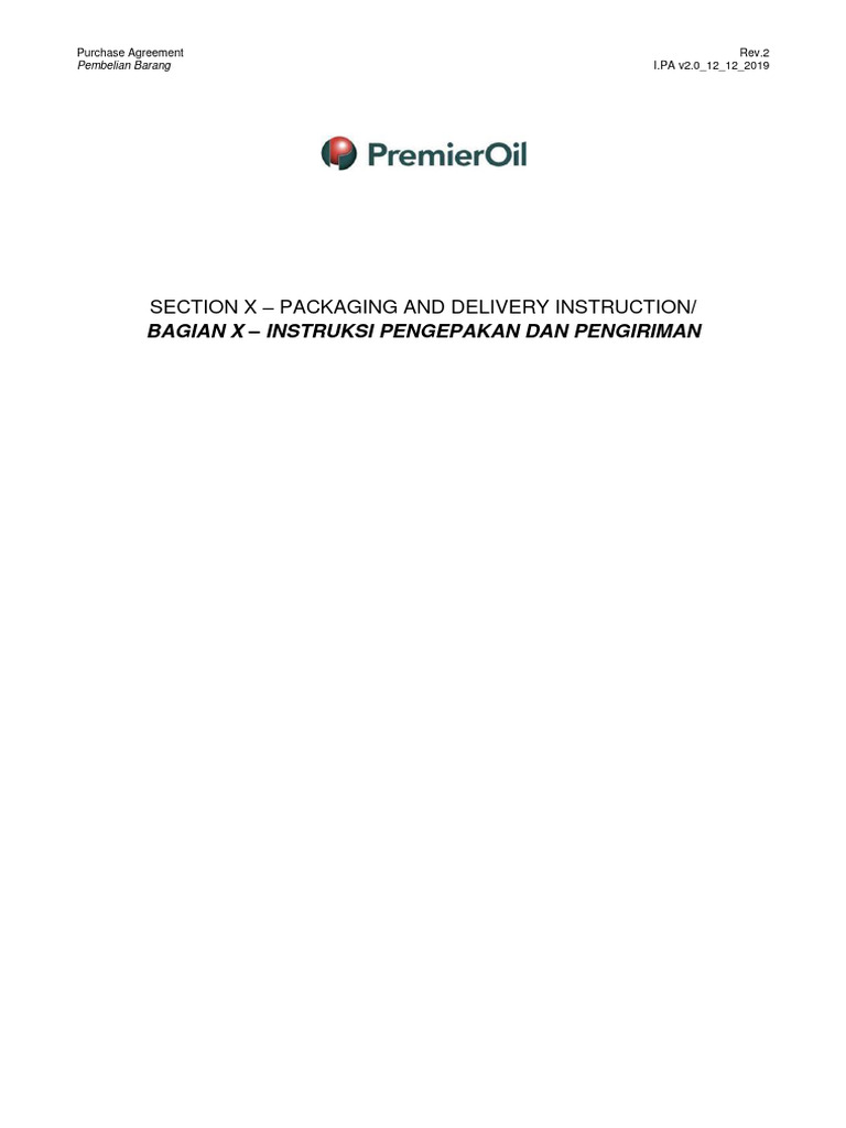 POI PACKAGING and DELIVERY INSTRUCTION | PDF | Bisnis | Komputer POI PACKAGING and DELIVERY INSTRUCTION | PDF | Bisnis | Komputer