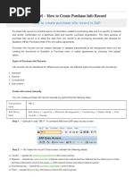 How To Create GRN in Sap | PDF | Receipt | Information