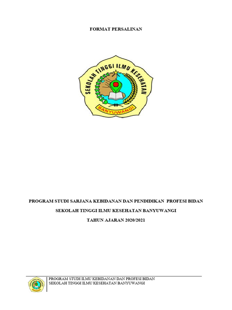 Format Persalinan | PDF