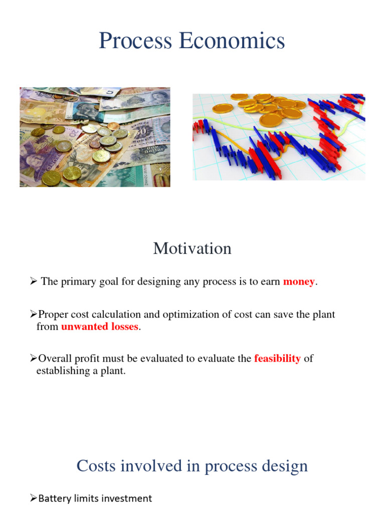 Process Economics | PDF | Depreciation | Net Present Value