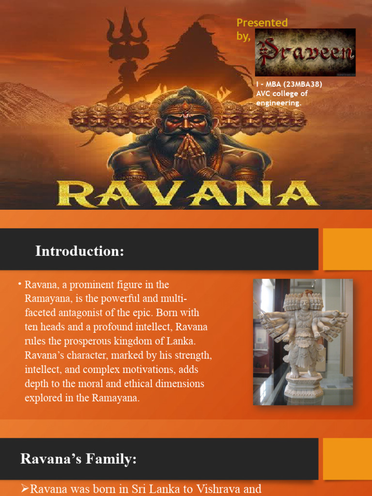 Ravanan | PDF | Sita | Hindu Literature